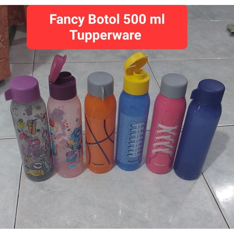 Jual Botol Eco Fancy 500 ml Tupperware ( FREE Bubble Warp ) | Shopee ...