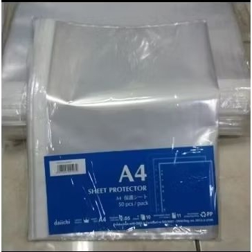 Jual PP Pocket A4 Daiichi / Sheet Protector A4 Daichi | Shopee Indonesia