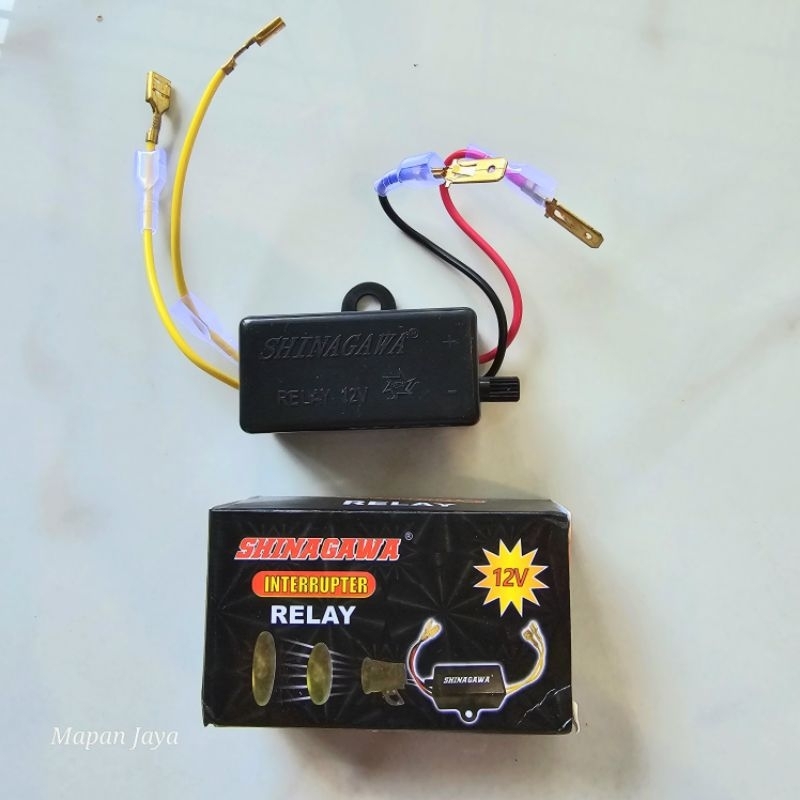 Jual ORI SHINAGAWA MODUL RELAY KLAKSON INTERUPPTER BUNYI PUTUS-PUTUS ...