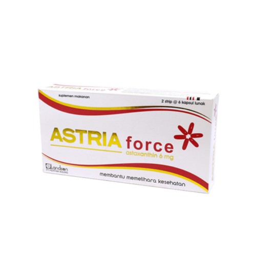 Jual Astria Force 6 mg 1 Box 12 Kapsul Antioksidan Tubuh | Shopee Indonesia