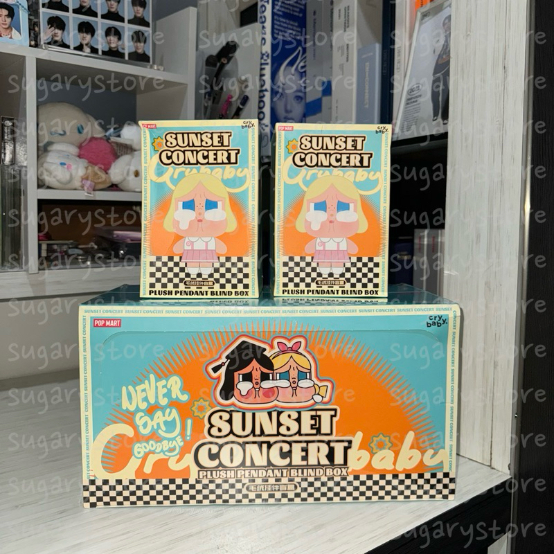 Jual [Ready, Siap Kirim] Popmart Crybaby Sunset Concert Doll Keyring ...