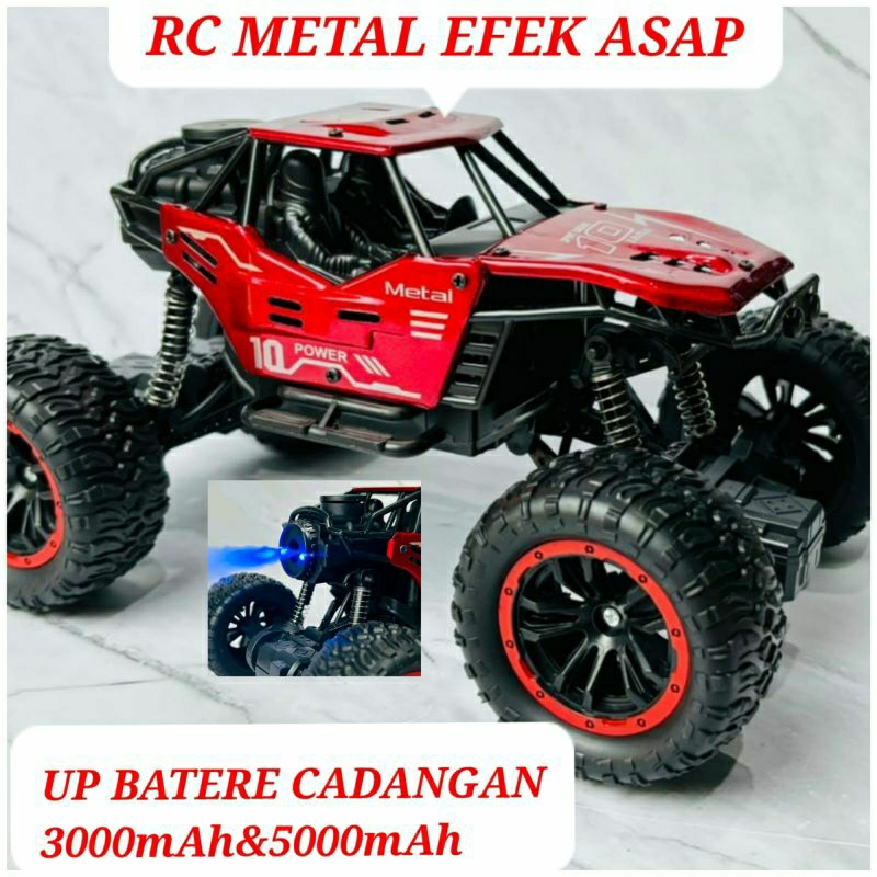 Jual MAINAN MOBIL REMOT KONTROL KELUAR ASAP NOISE RC OFFROAD METAL ...