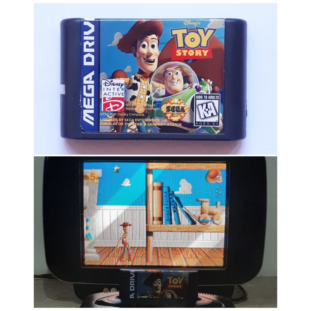 Jual Kaset Sega Toy Story 16 Bit Mega Drive MD Genesis Game Retro Jadul ...