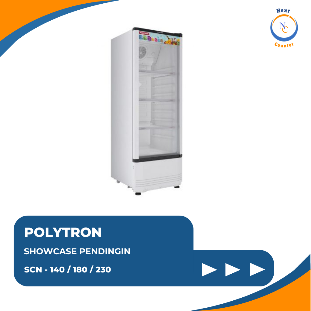 Jual POLYTRON SHOWCASE PENDINGIN SCN 140 / 180 / 230 | Shopee Indonesia