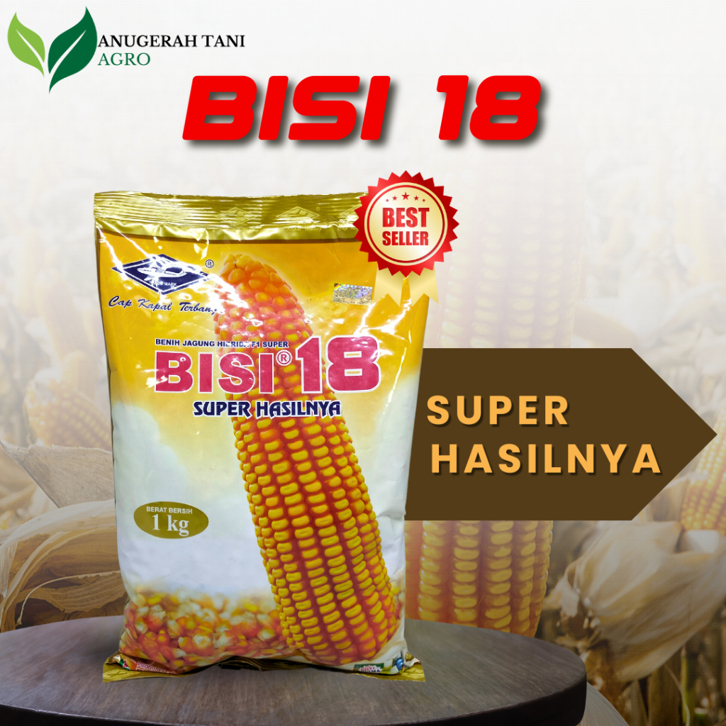 Jual Benih Jagung Super Hibrida BISI 18 GOLD Kemasan 1 KG | Shopee ...