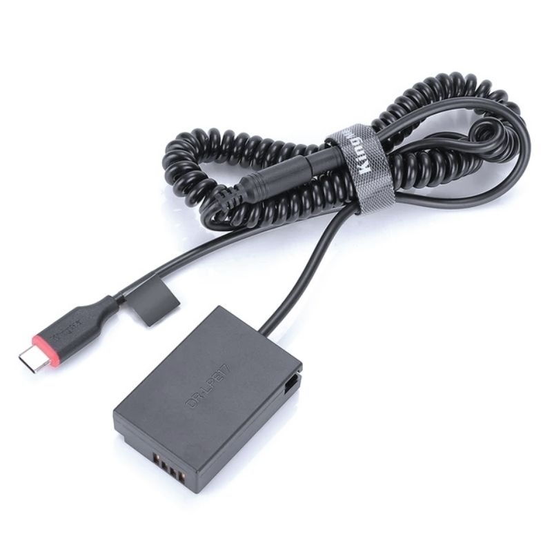 Jual KingMa USB Type C LP-E17 Dummy Battery Power Adapter DC coupler For Canon EOS M3 M5 M6 760D ...