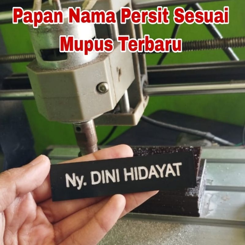Jual Papan Nama Persit Sesuai Mupus /Name Tag Persit Sesuai Mupus ...