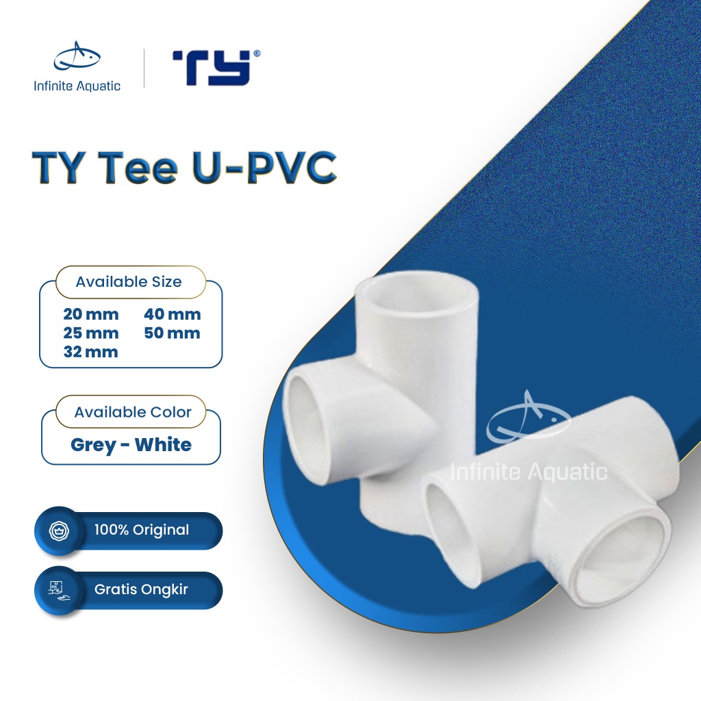 Jual TY Tee / T Pipa Pipe U – PVC by 3 Pawns | Shopee Indonesia