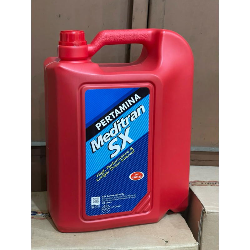 Jual OLI MEDITRAN SX OLI MESIN DIESEL SOLAR 10 LITER sae 15w40 PERTAMINA MEDITRAN SX | Shopee ...
