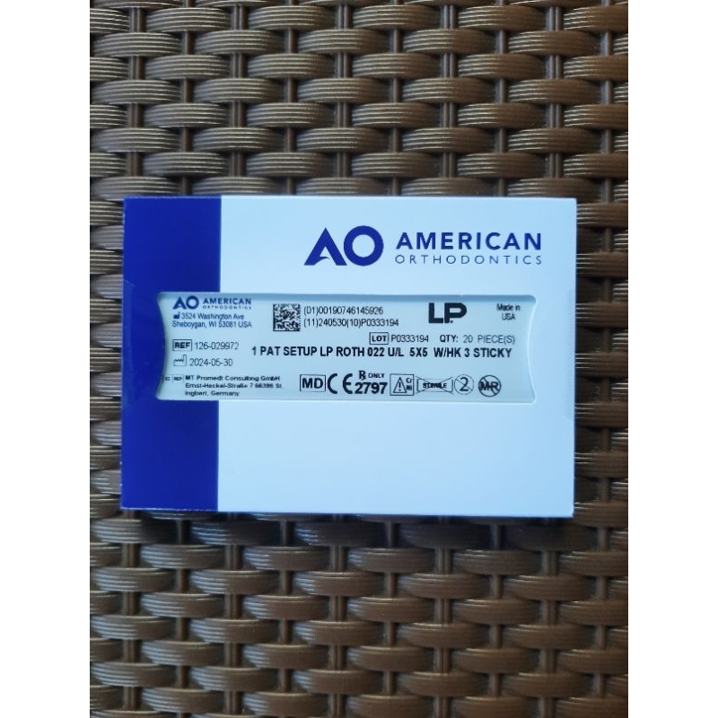 Jual Bracket / Behel AO Low Profile Roth 022 ORIGINAL | Shopee Indonesia