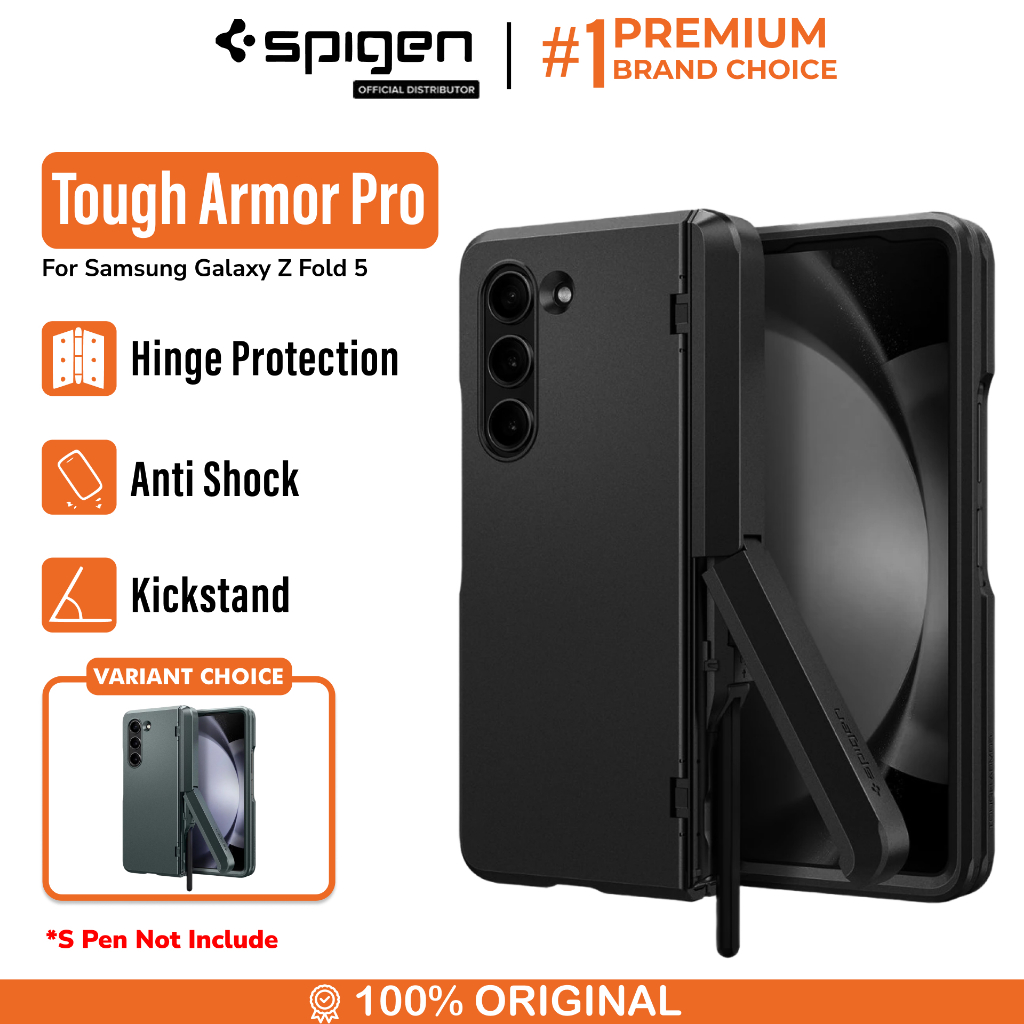 Jual Case Samsung Galaxy Z Fold 5 Spigen Tough Armor Pro P Matte Casing | Shopee Indonesia