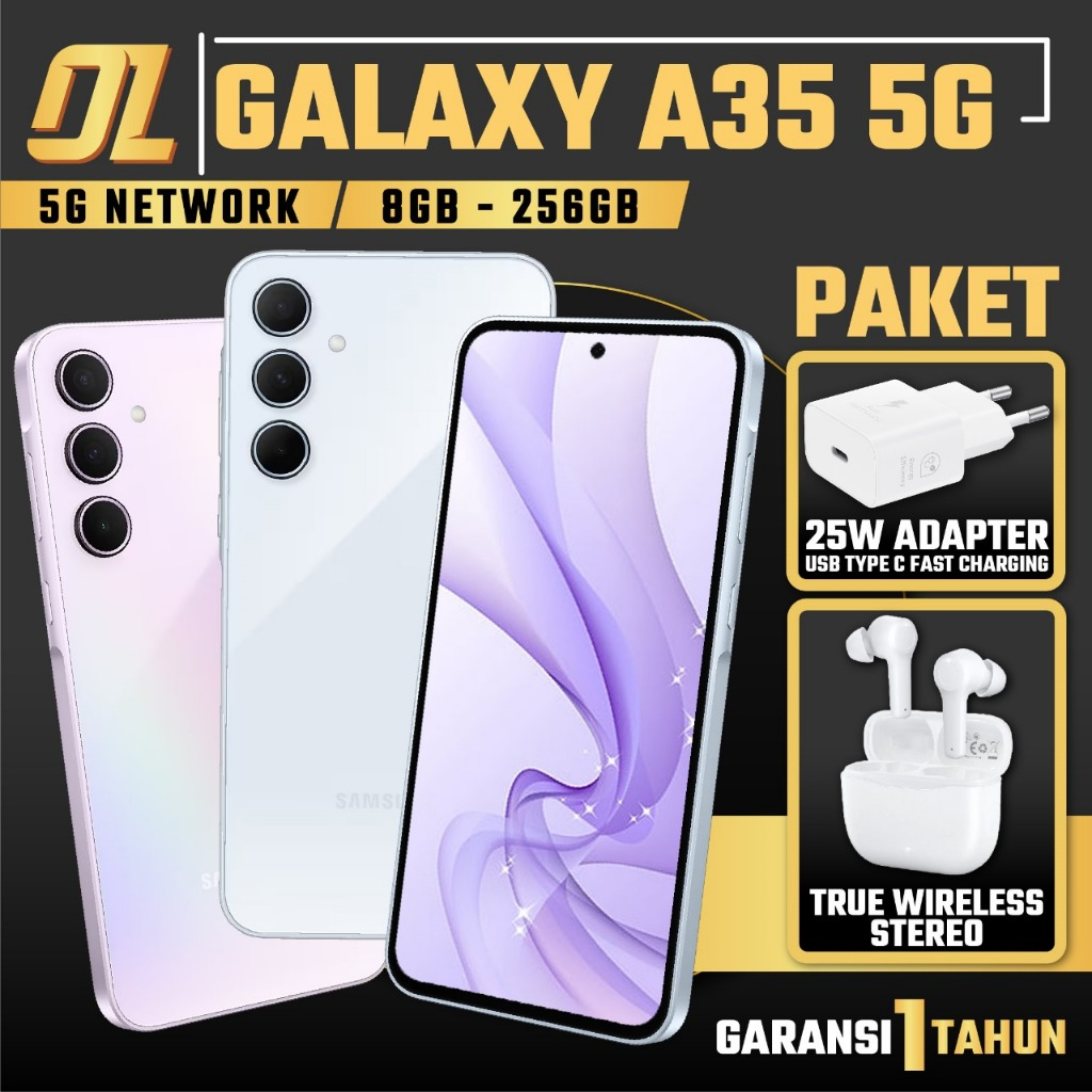 Jual Samsung Galaxy A35 5G 8/256 GB 8GB 256GB HP Smartphone Android | Shopee Indonesia