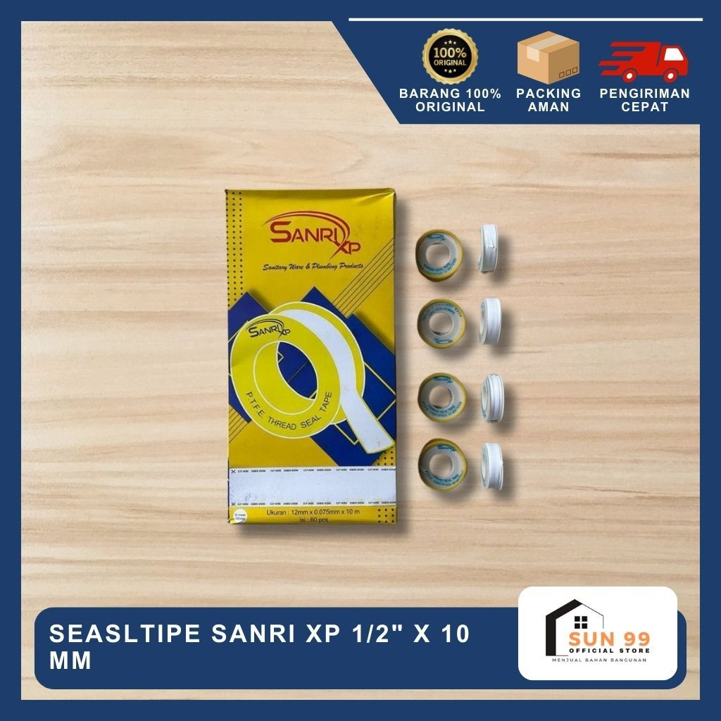 Jual SEALTIPE SANRI XP 1/2" X 10MM | Shopee Indonesia