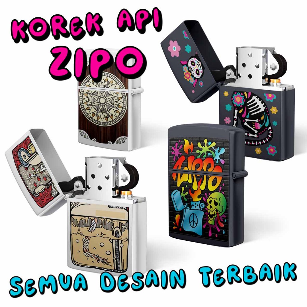 Jual Korek Api Zipo Pemantik Api Cricket Suara Klik Cling Enak Dengan ...