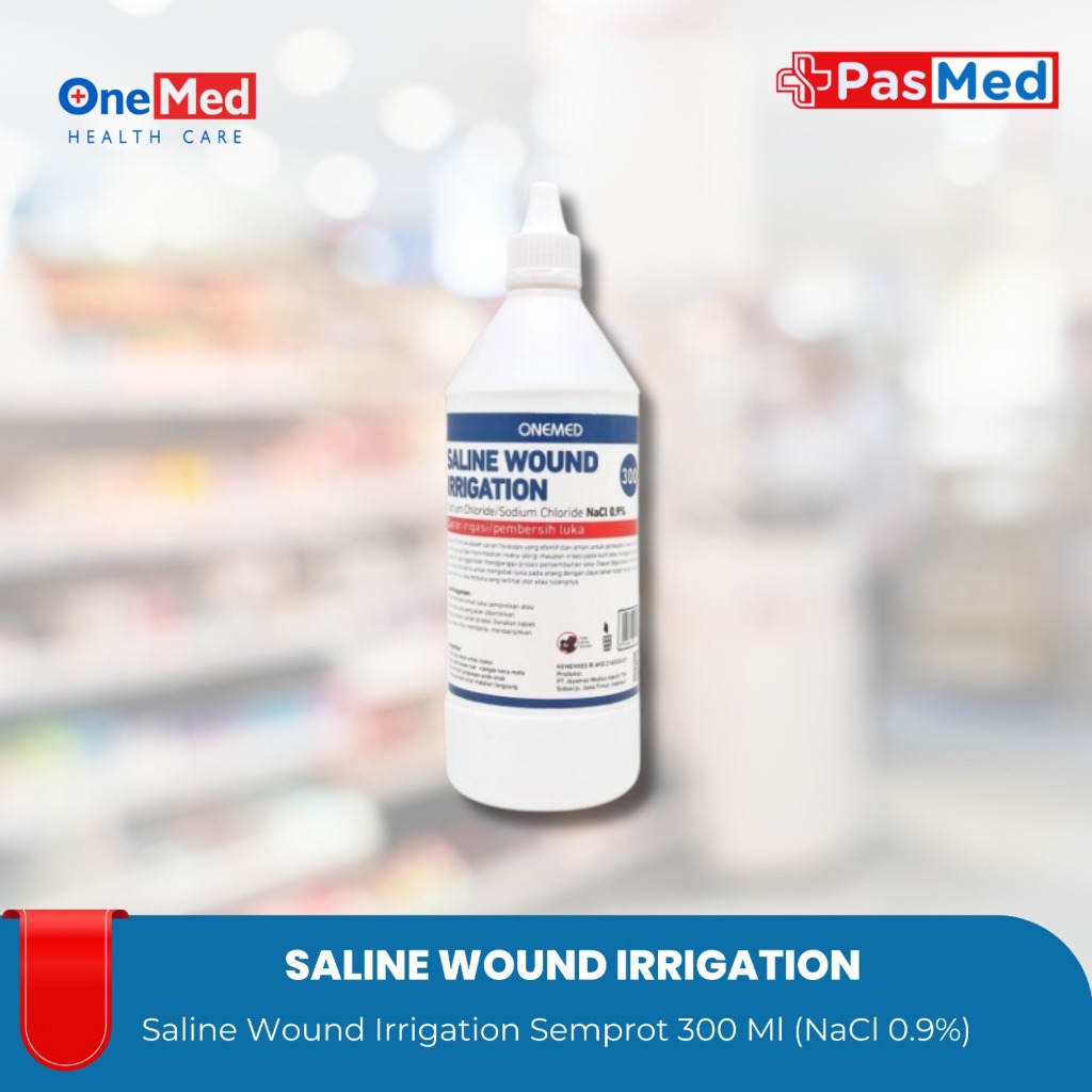 Jual Saline Wound Irrigation 300 Ml (NaCl 0.9%) | Shopee Indonesia