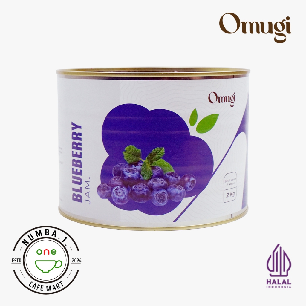 Jual RB 2 kg Omugi Blueberry Jam (topping minuman bluberi) | Shopee ...