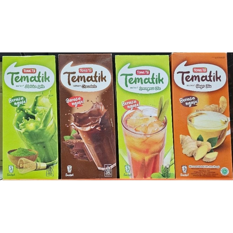 Jual TONG TJI Tematik Instant Kemasan Box (isi 3 sachet×21,96g/29gr) | Shopee Indonesia