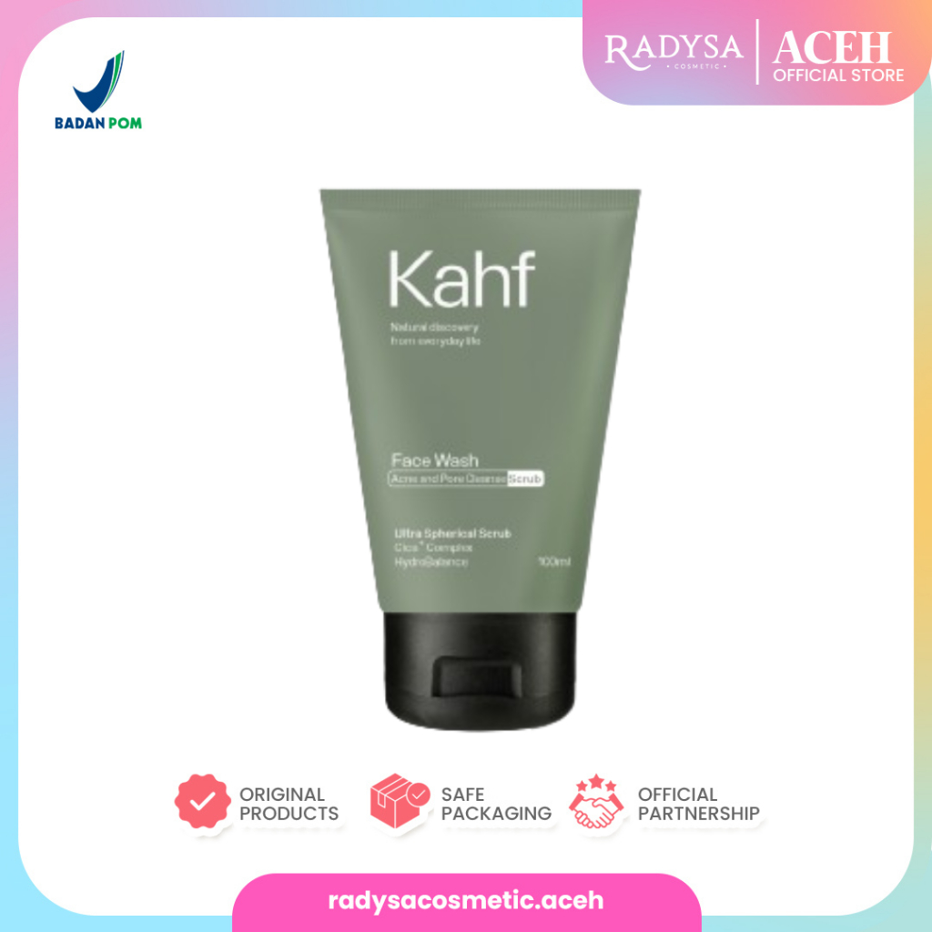 Jual 𝐑𝐀𝐃𝐘𝐒𝐀 - Kahf Acne and Pore Cleanse Face Wash 100 ml | Shopee ...
