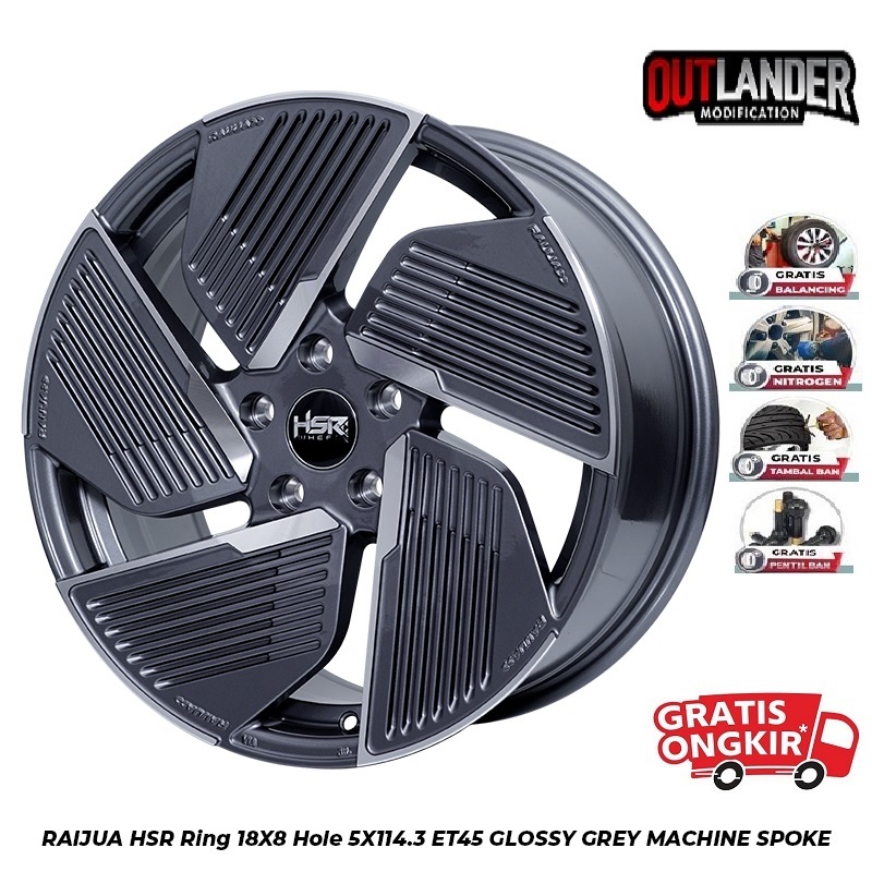 Jual Velg Mobil Ring 18 Civic Camry Mazda3 Outlander Xpander Juke Rush ...