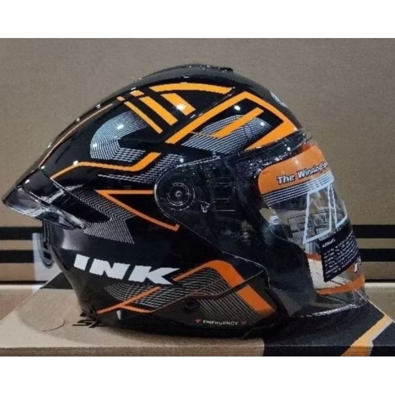 Jual HELM INK TERRA 2 MOTIP DAN DYNAMIC PULL WARNA ORIGINAL | Shopee ...