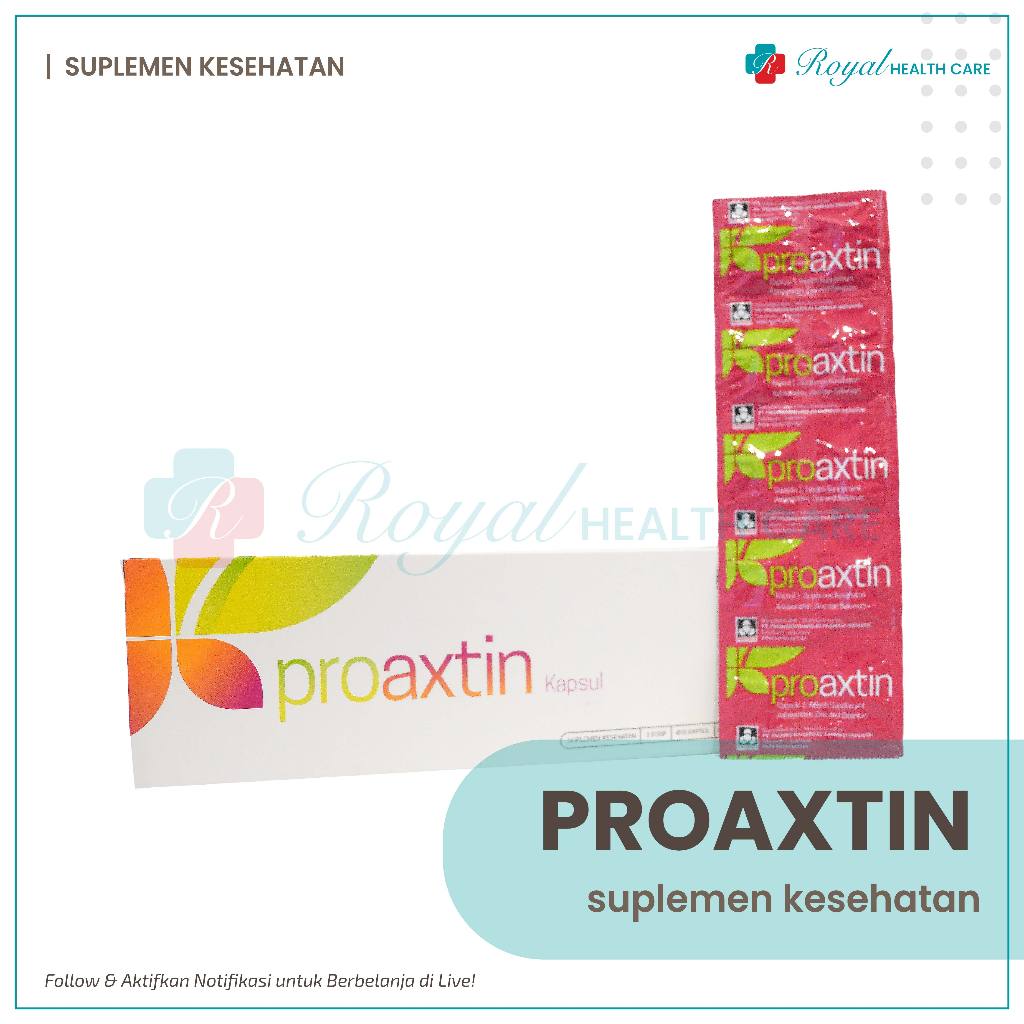 Jual PROAXTIN KAPSUL, Membantu Menjaga Kesehatan Jantung, Mata dan ...