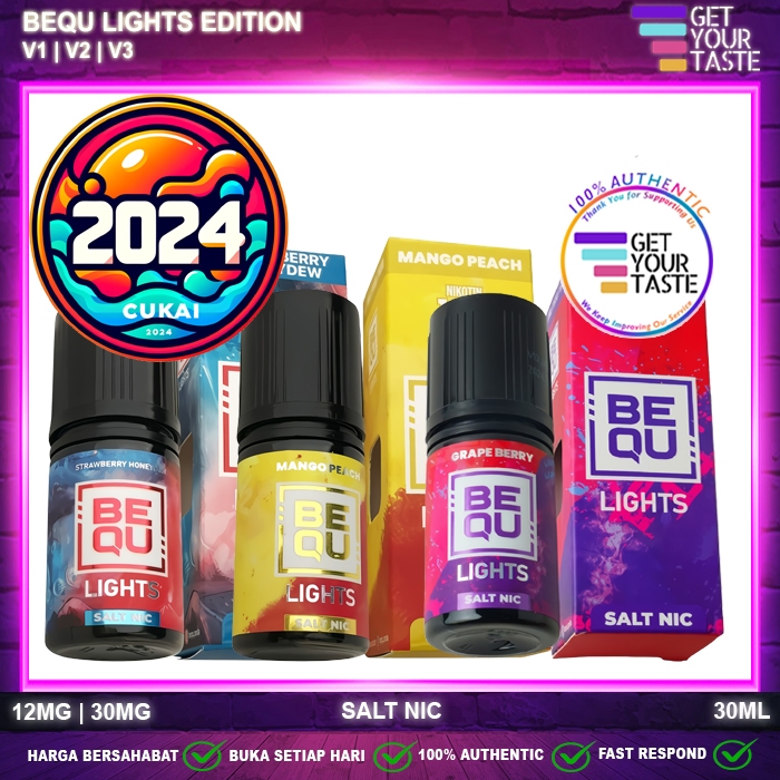 Jual Liquid Bequ Lights All Variant Salt Nic 30ML Saltnic by Poda ...