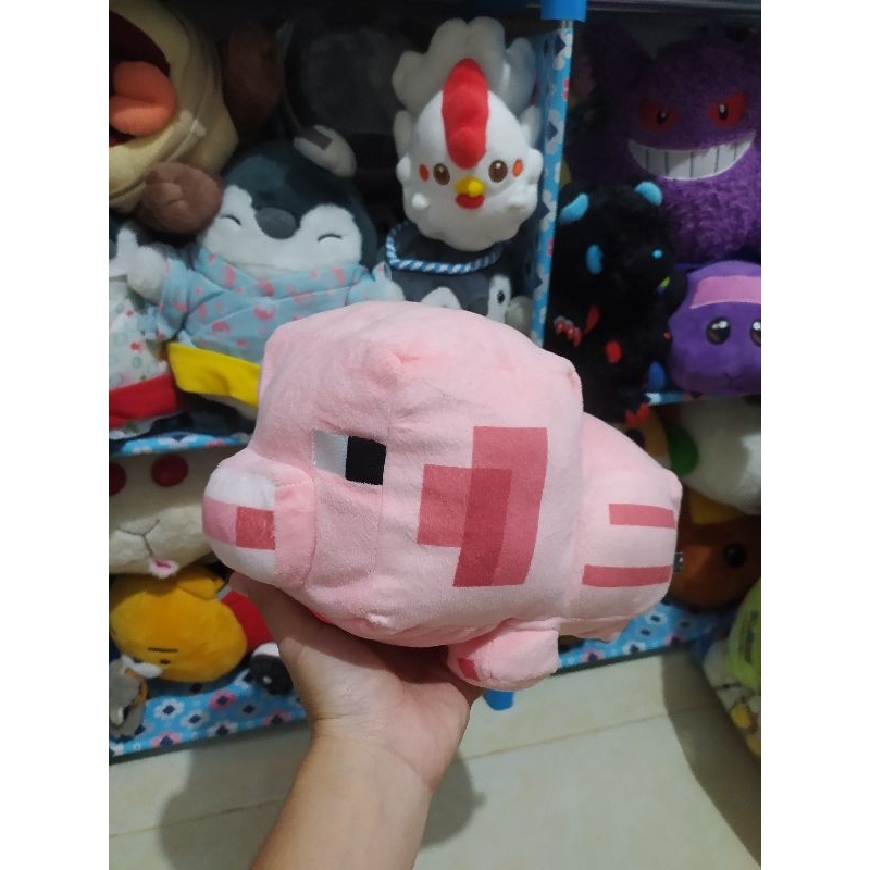 Jual boneka babi pig minecraft kotak | Shopee Indonesia