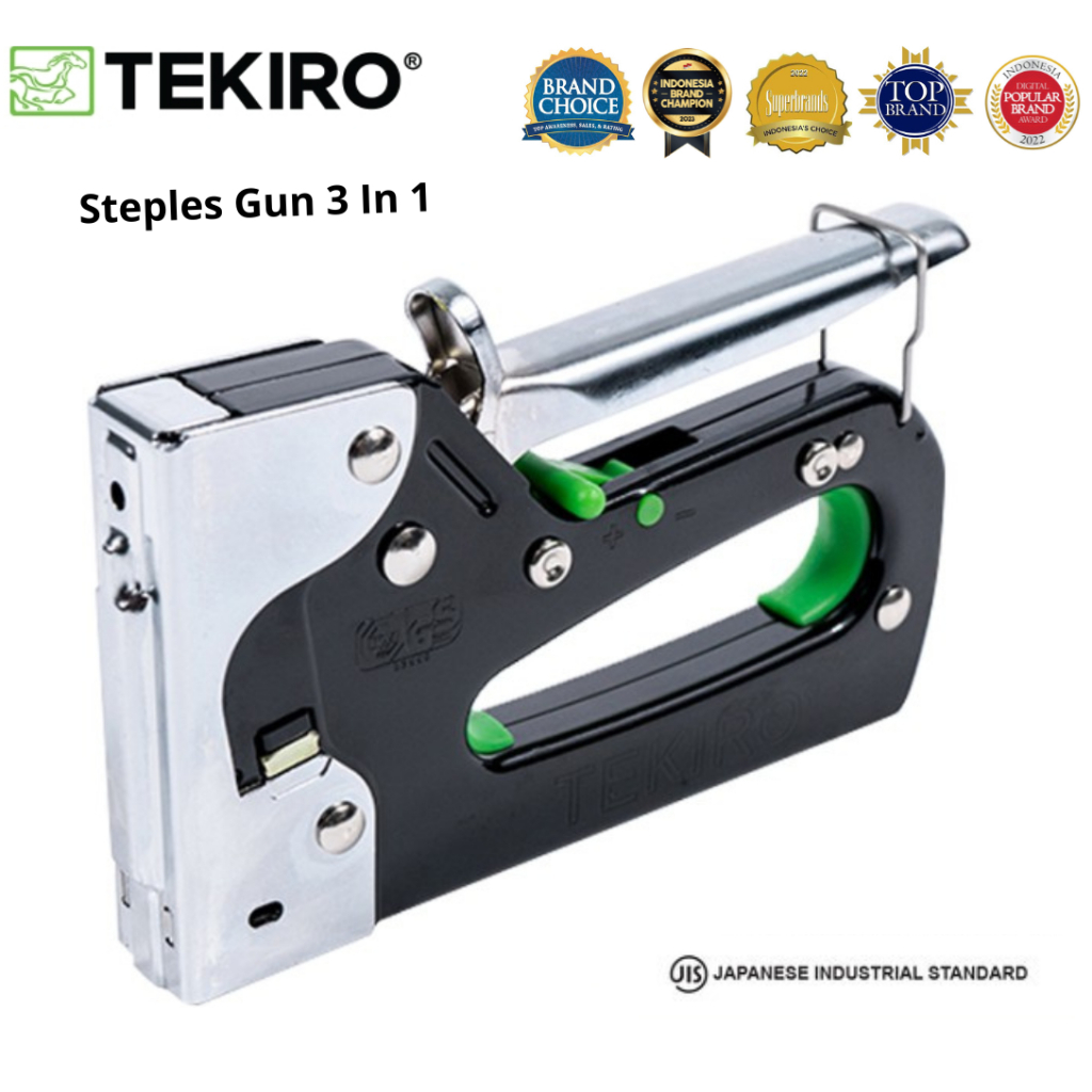 Jual Tekiro Steples Gun Tembak 3 In 1 / Alat Tembak Jepret JEPRETAN ...
