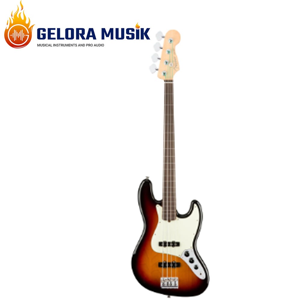 Jual Gitar Bass Fender American Professional Fretless Jazz Bass 9464