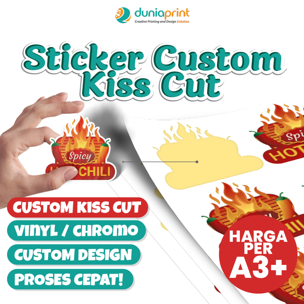 Jual Cetak Stiker A3 | Cetak Sticker Custom A3 | Stiker Label A3 ...