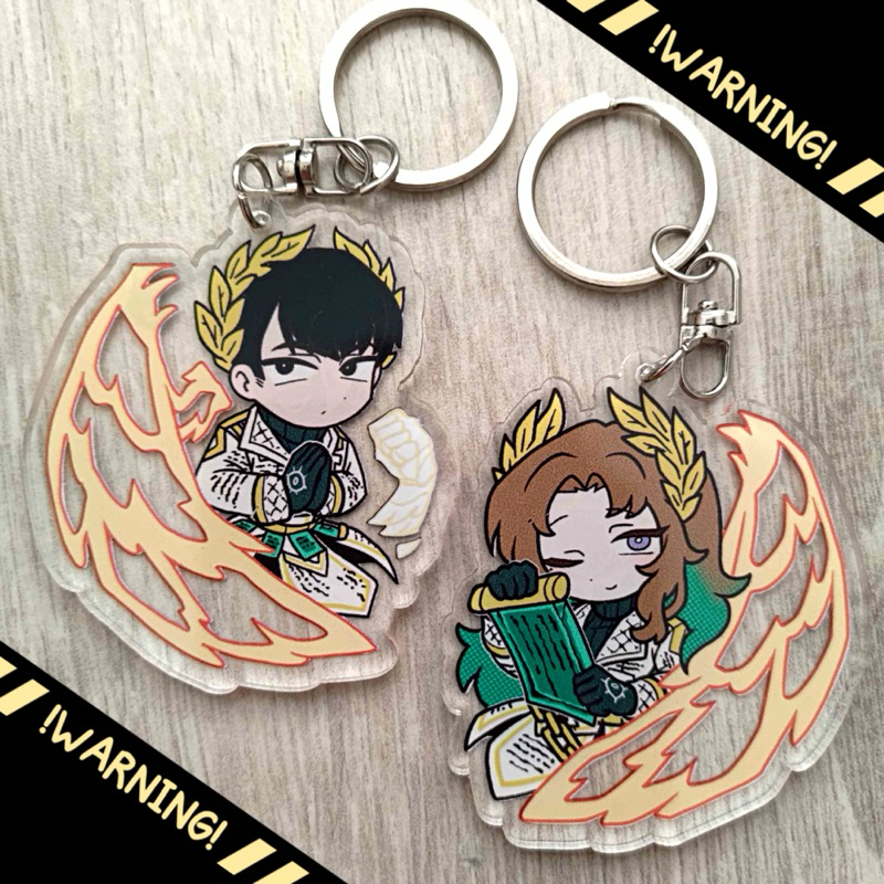 Jual Limbus Company Meursault Rodion Pursuance EGO Keychain Fanart By ...