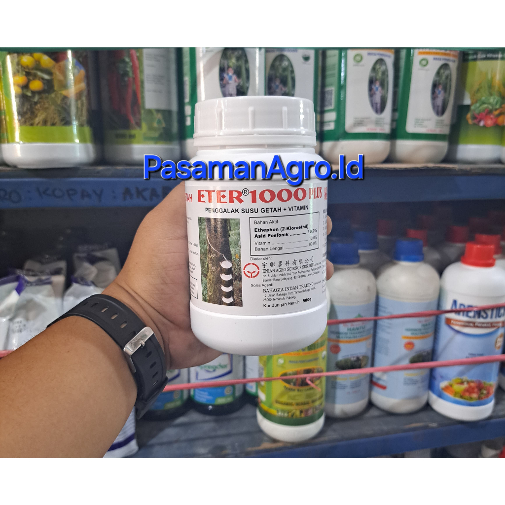 Jual ZPT PERANGSANG GETAH KARET ETER 1000 PLUS - 500 GRAM | Shopee ...