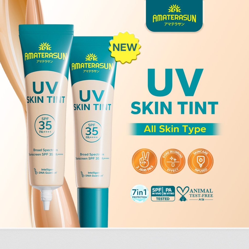 Jual Amaterasun UV Skin Tint SPF 35 PA++++ 25 mL | Shopee Indonesia