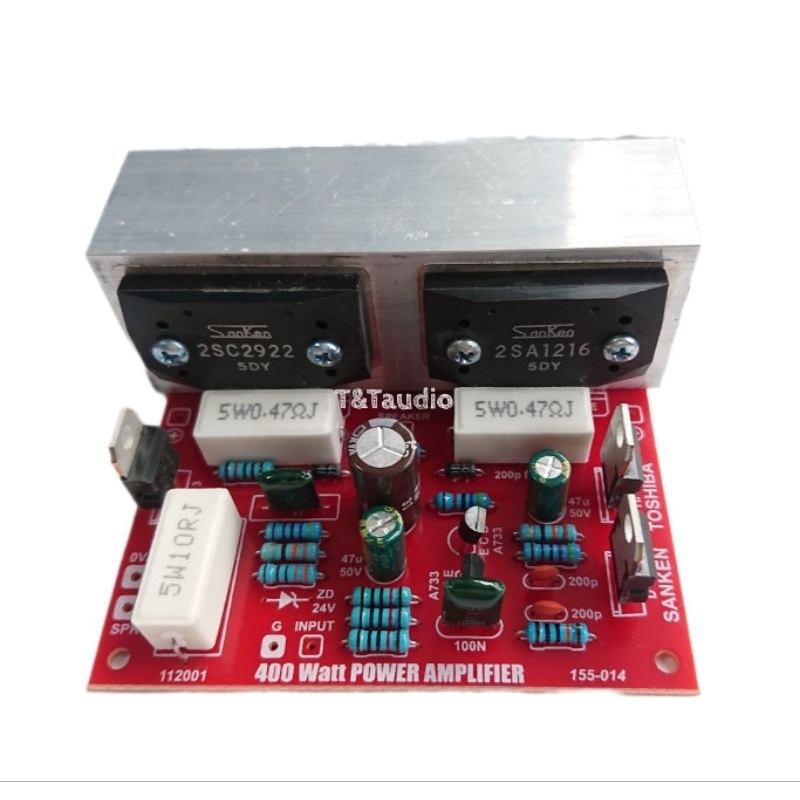 Jual Power Amplifier Sanken 400 Watt Mono | Shopee Indonesia
