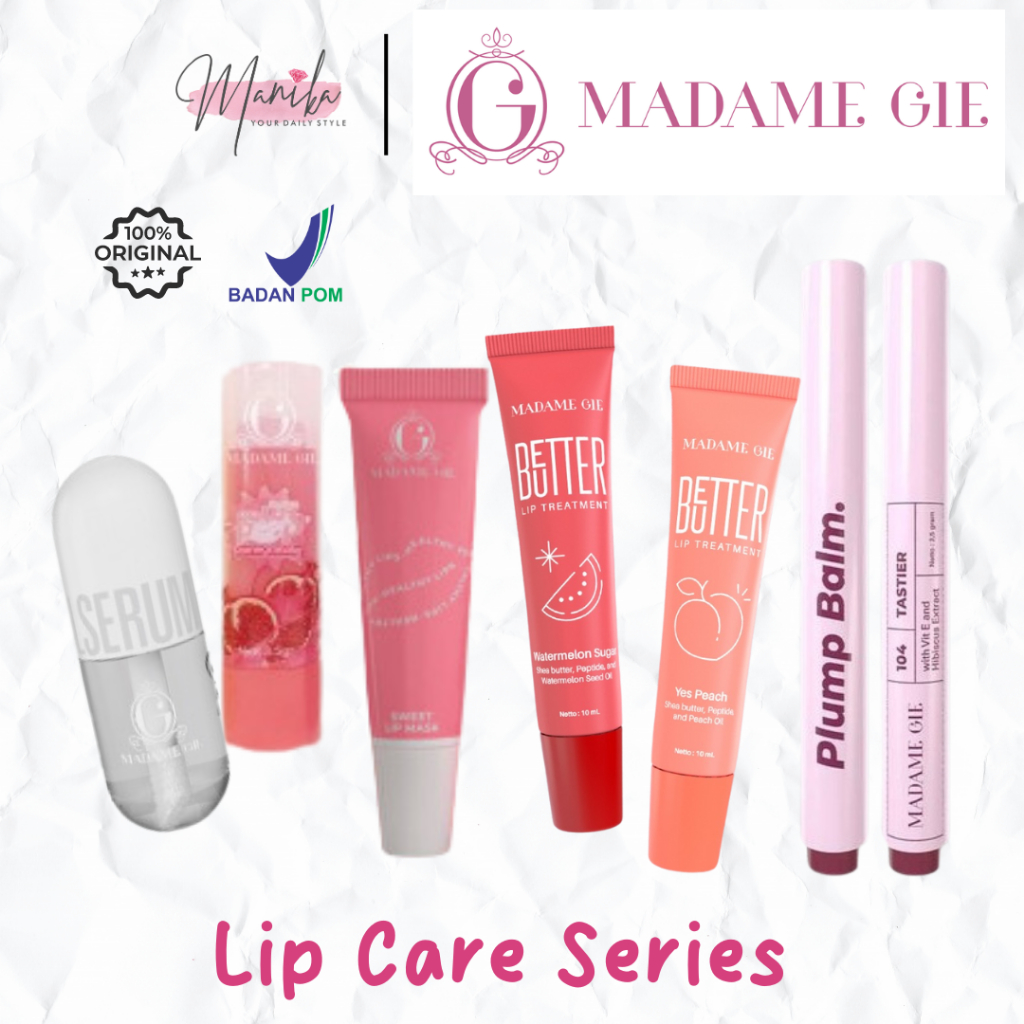 Jual Madame Gie Plump Balm Better Butter Sweet Lip Mask Pink Lipill ...