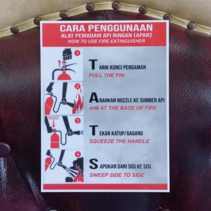 Jual Akrilik Cara Penggunaan APAR | Akrilik Cara Penggunaan APAR metode ...