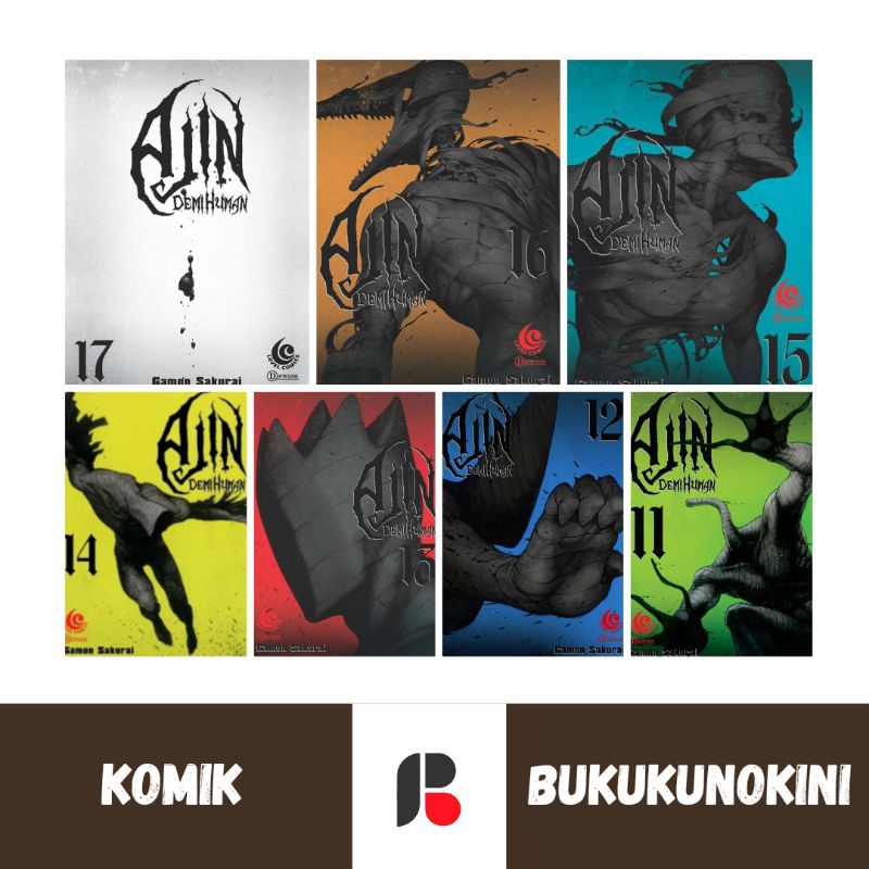 Jual (Original) Komik AJIN Vol 10 11 12 13 14 15 16 17 (END/TAMAT ...