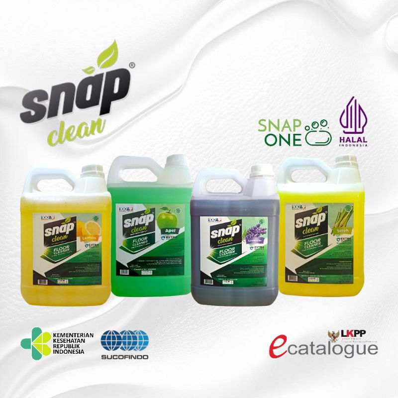 Jual Snap Clean Sabun Lantai Floor Cleaner dengan Extra Protection ...