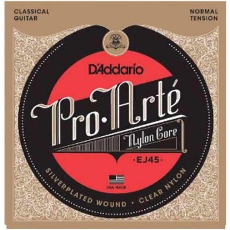 Jual SENAR GITAR NYLON D,ADDARIO EJ45 / NILON / PRO ARTE / CLEAR ...