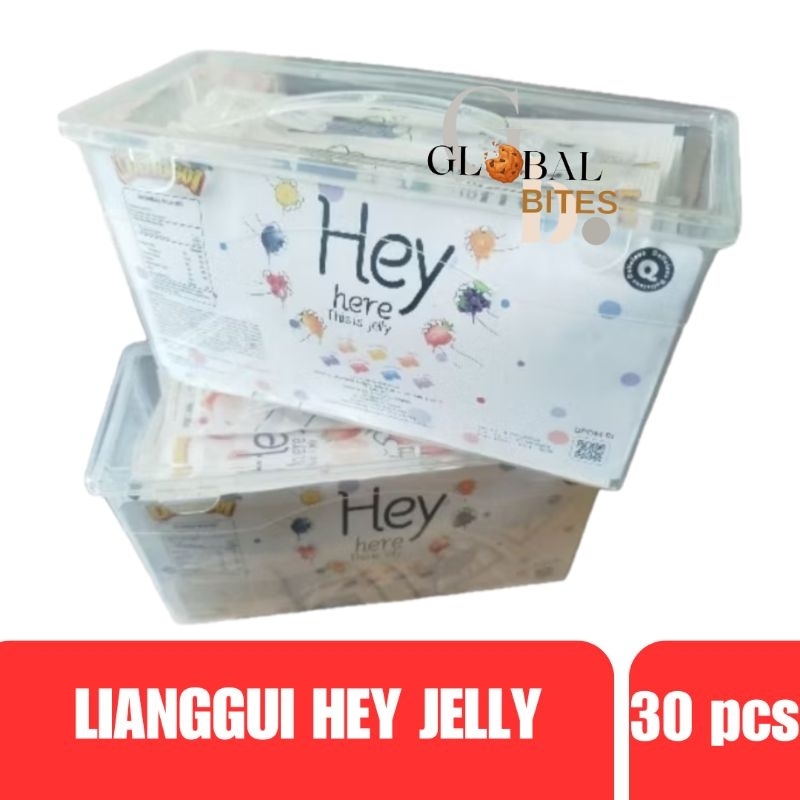 Jual Lianggui Hey Jelly 1050g Jelly Agar Aneka Rasa Buah Strawbery ...
