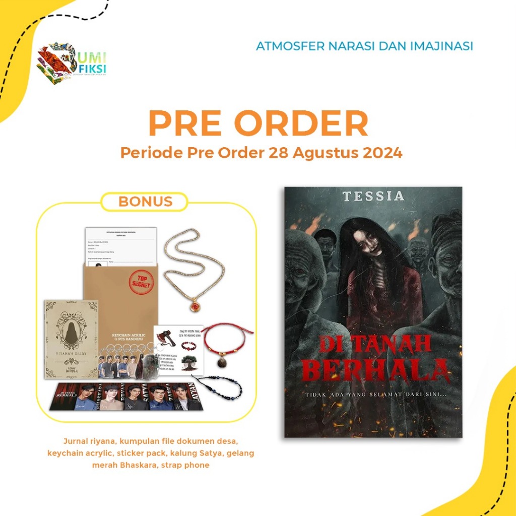 Jual Pre Order - Buku Novel Horor Di Tanah Berhala - Tessia - Akad ...