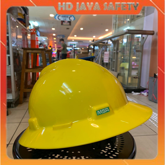 Jual Helm Safety MSA Full Brim Fastrack Lokal Fastrack - Helm SAfety ...