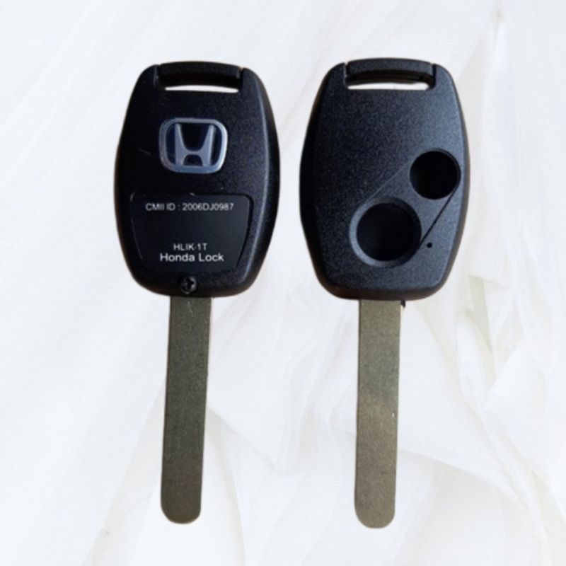 Jual casing kunci honda 2 lubang cover key honda duplikat mobilio brio ...