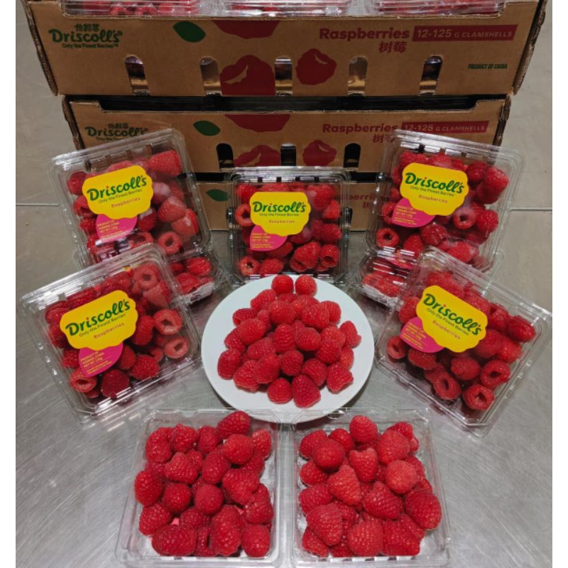 Jual Raspberry Driscoll's berat 125 grm / pack | Shopee Indonesia