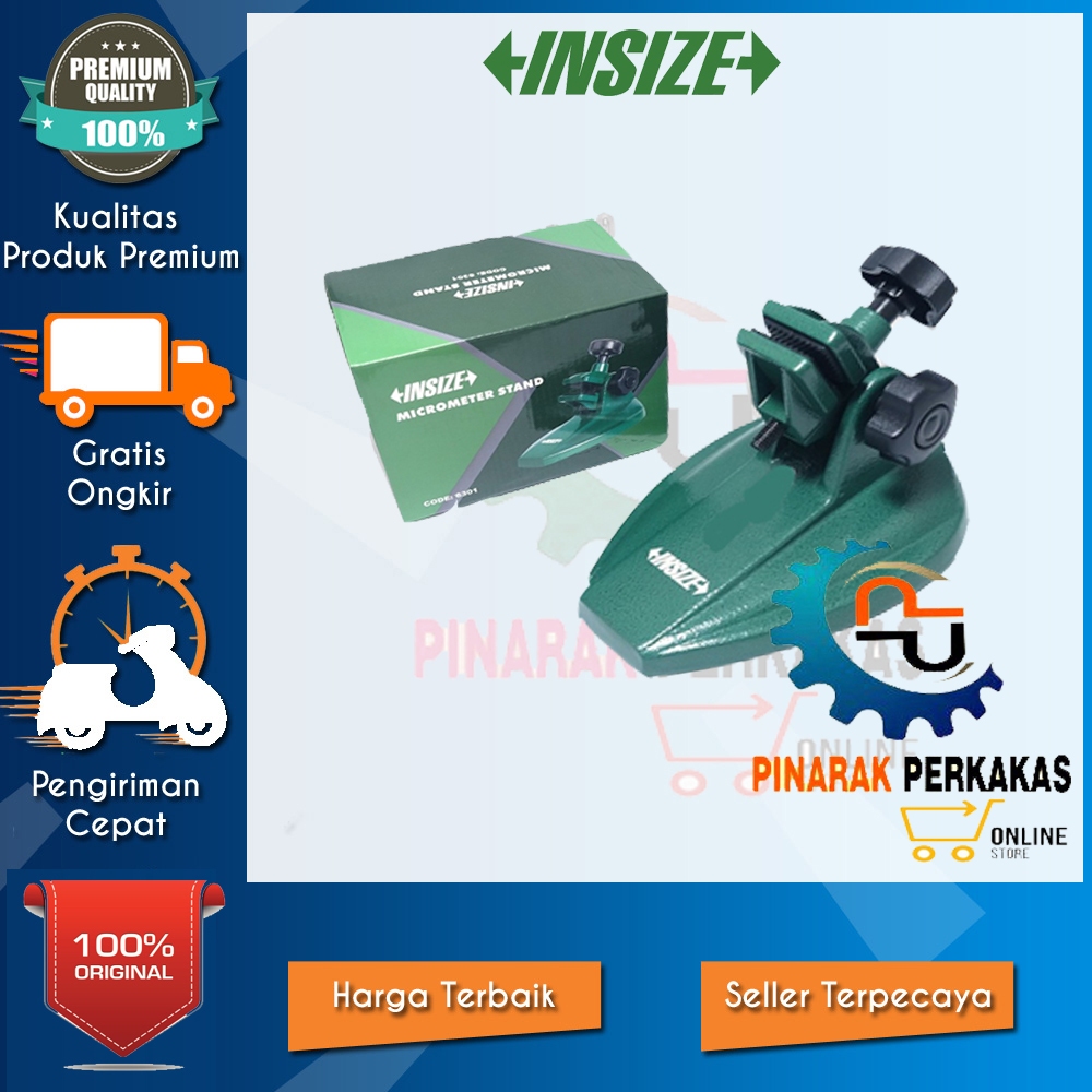 Jual Insize 6301 Micrometer Stand (Dudukan Penjepit Micrometers ...