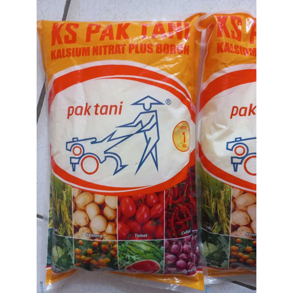 Jual Pupuk kalsium nitrat plus boron 1kg ks pak tani | Shopee Indonesia
