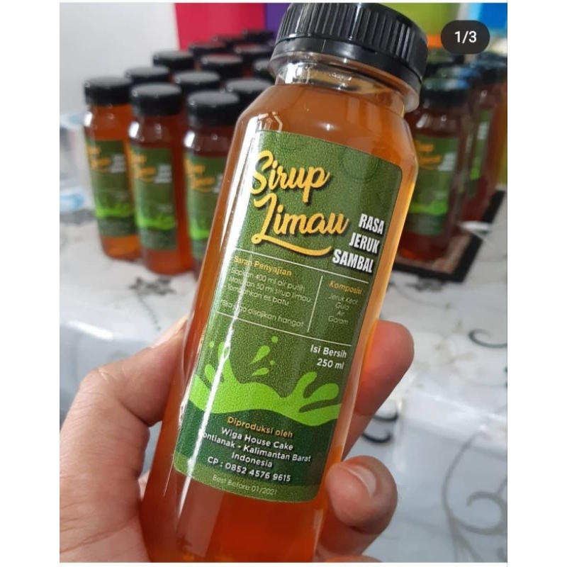 Jual Sirup Limau / Sirup Jeruk Sambal / sirup jeruk kalamansi / sirup ...
