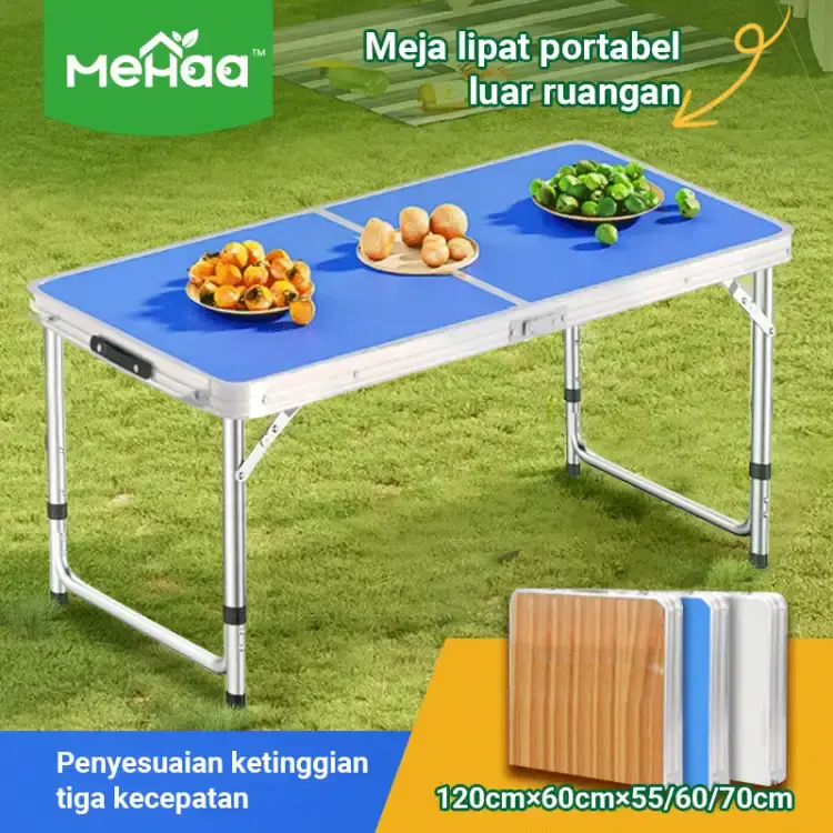 Jual MeHaa Meja Lipat Portable Meja Lipat Belajar Meja Kerja Meja Lipat ...