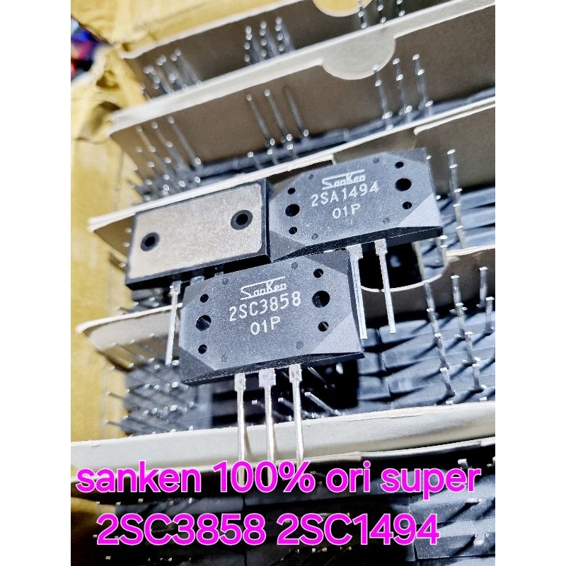 Jual SANKEN 2SC3858 2SA1494 A1494/C3858 ORI SUPER | Shopee Indonesia