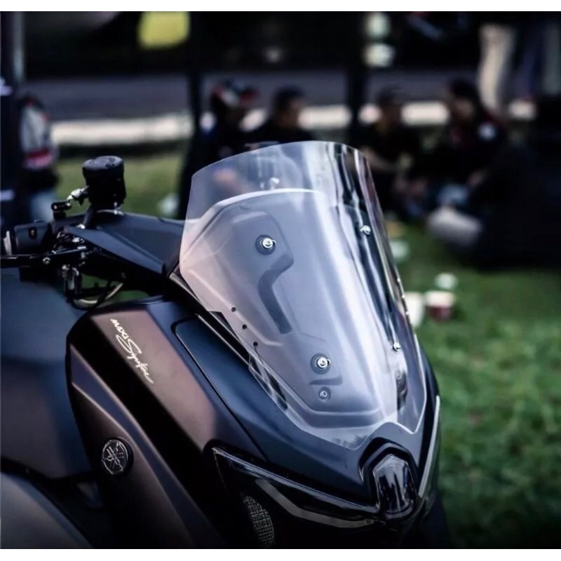 Jual Visor Windshield Nmax Turbo Neo S 2024 model Cyborg dan Sirip ...
